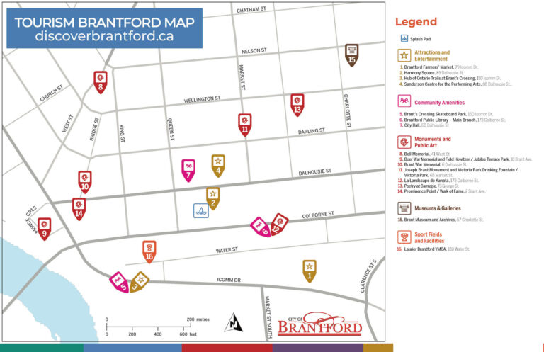 Mapping projects with the City of Brantford - Julie Witmer Custom Map ...
